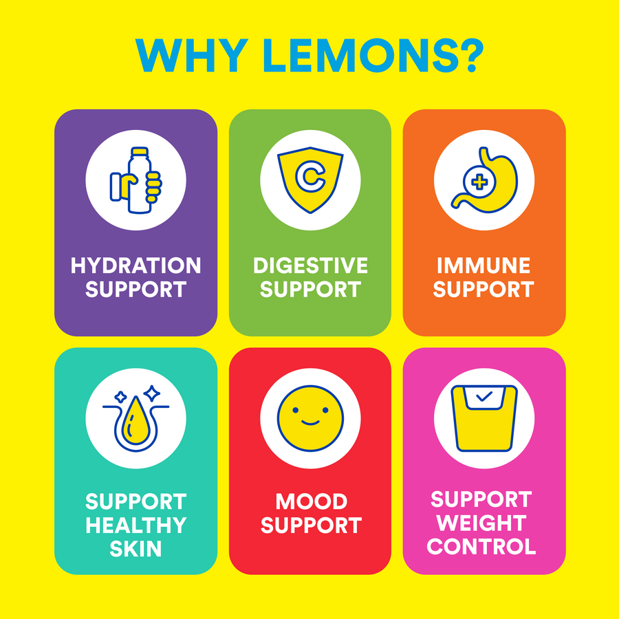 Lemon Perfect Original Lemon Zero Sugar Organic Lemon Water