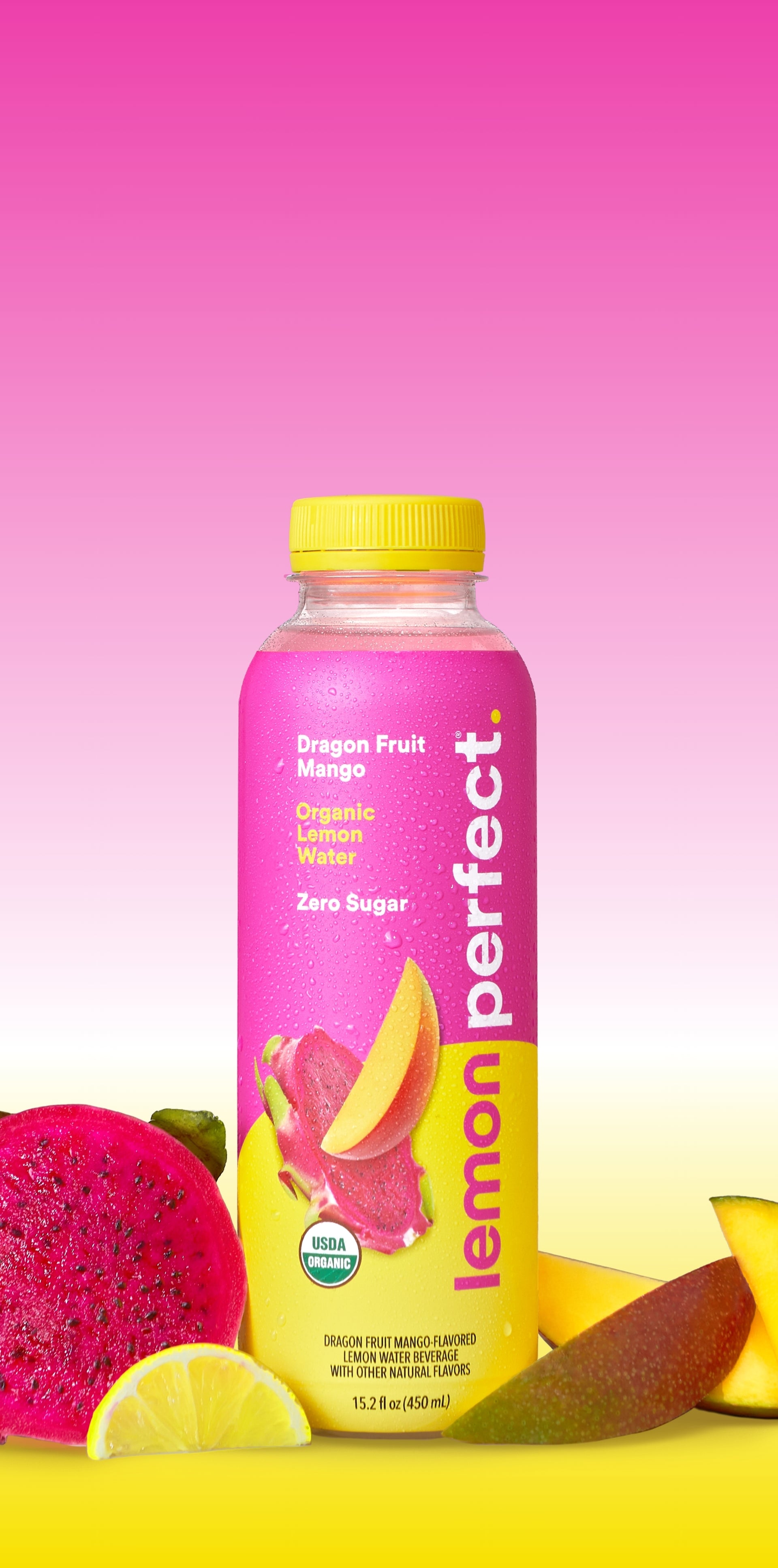 Lemon Perfect - Organic. Zero Sugar. 100% DV vitamin C.
