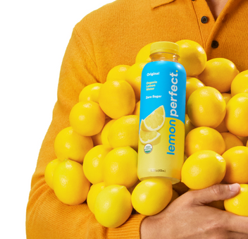 Lemon Perfect - Organic. Zero Sugar. 100% DV vitamin C.