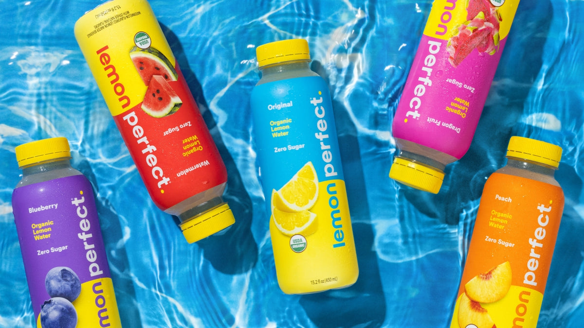 Lemon Perfect - Organic. Zero Sugar. 100% DV vitamin C.