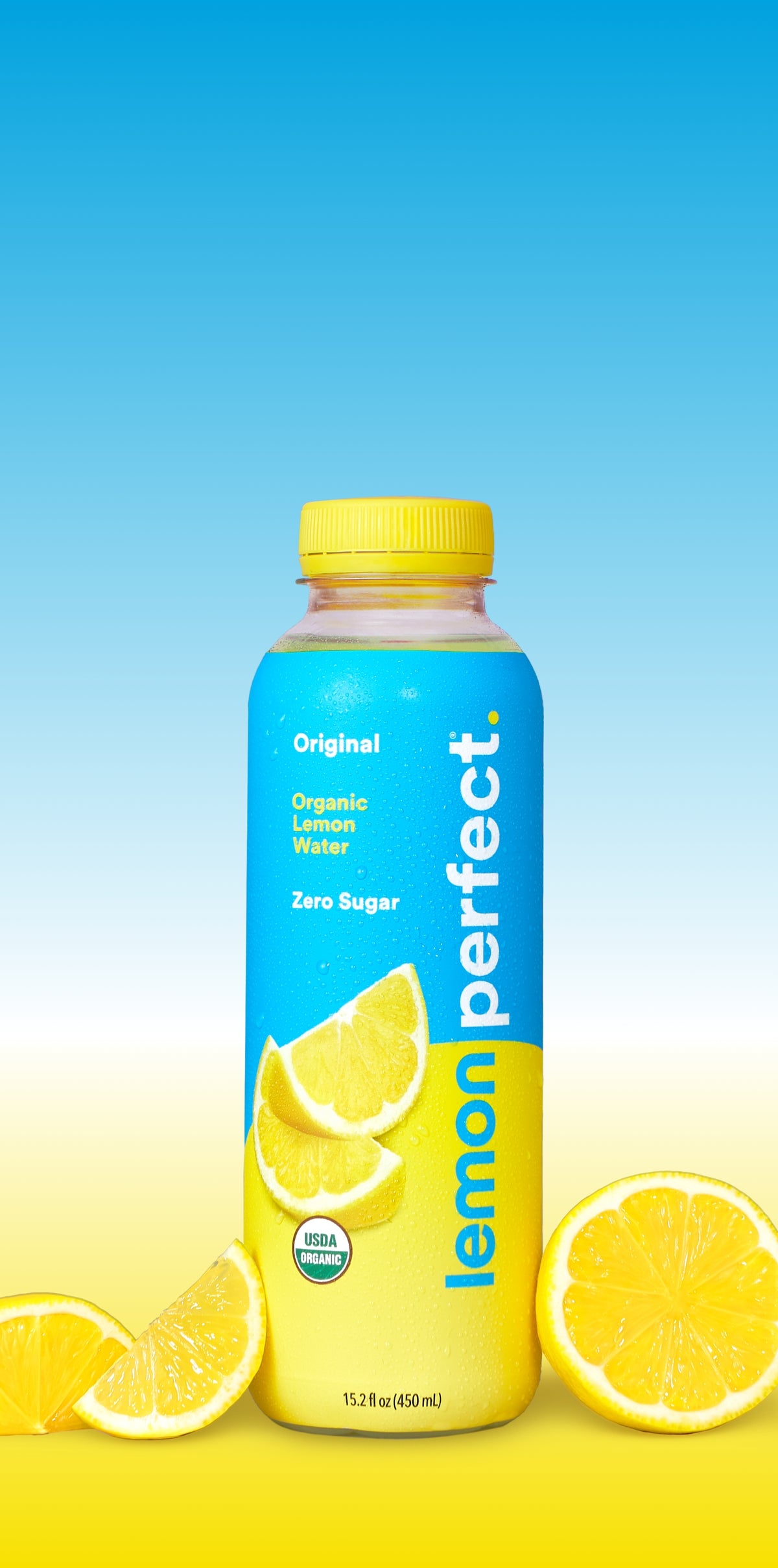 Lemon Perfect - Organic. Zero Sugar. 100% DV vitamin C.