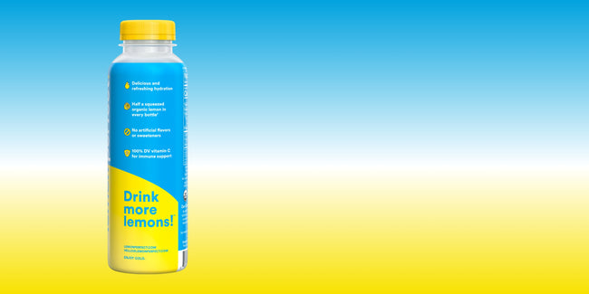 Lemon Perfect Original Lemon Zero Sugar Organic Lemon Water