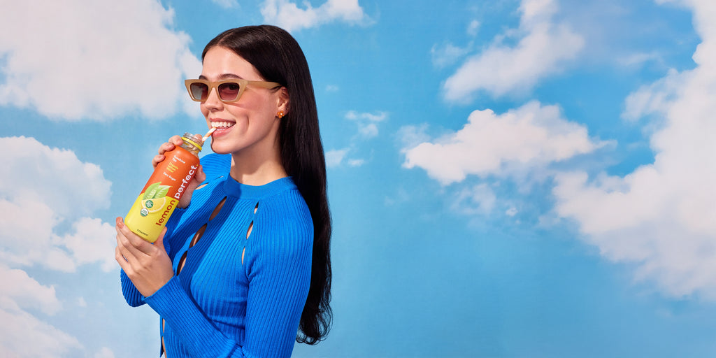 Lemon Perfect Sunshine Tea Zero Sugar Organic Lemon Water