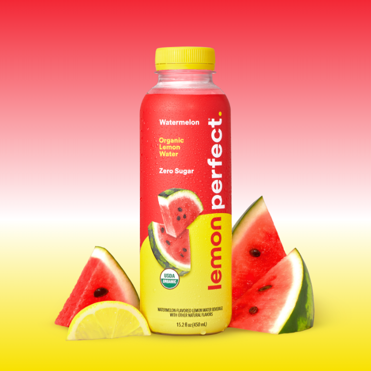 Lemon Perfect Watermelon Zero Sugar Organic Lemon Water