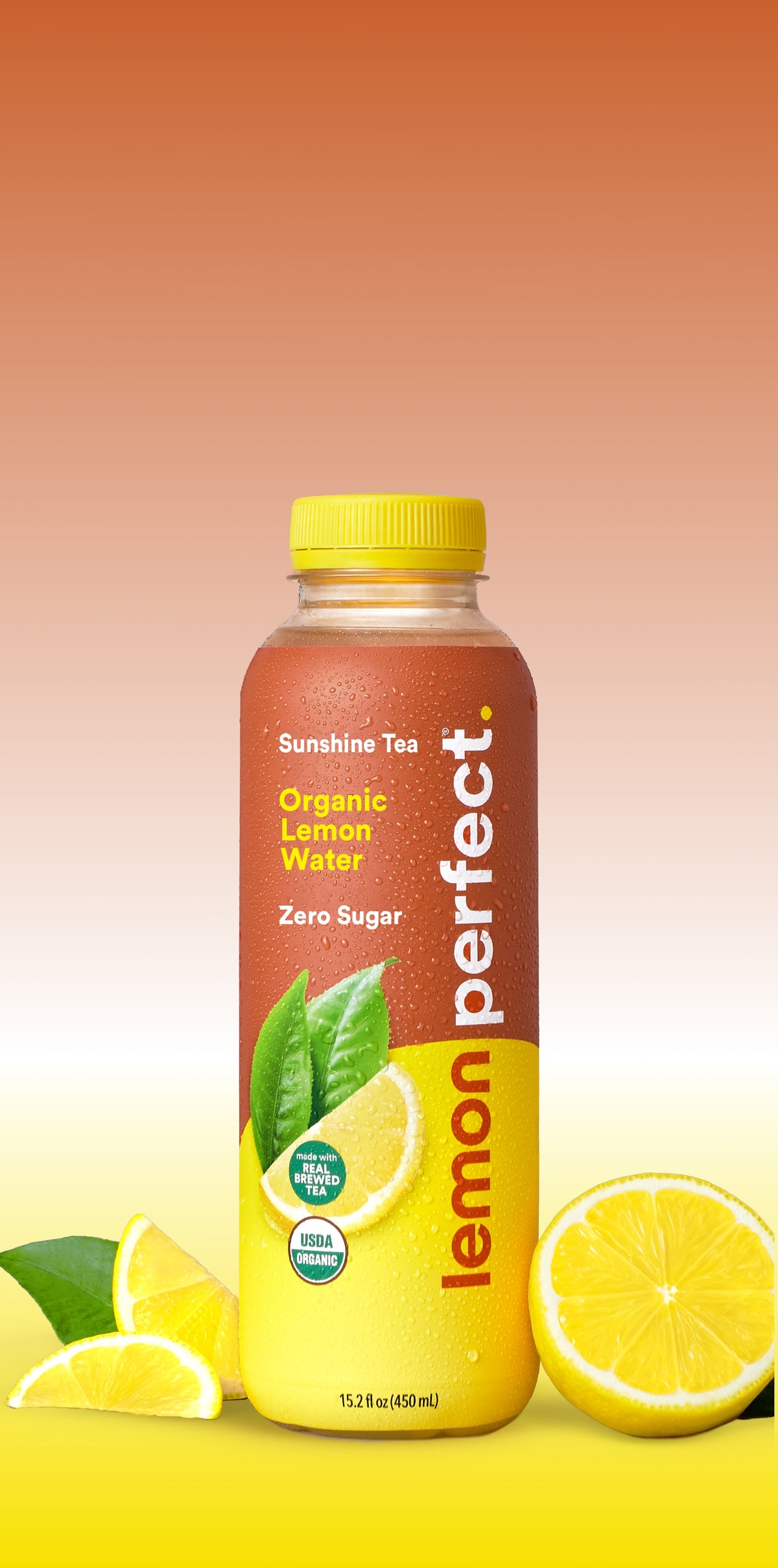 Lemon Perfect - Organic. Zero Sugar. 100% DV vitamin C.