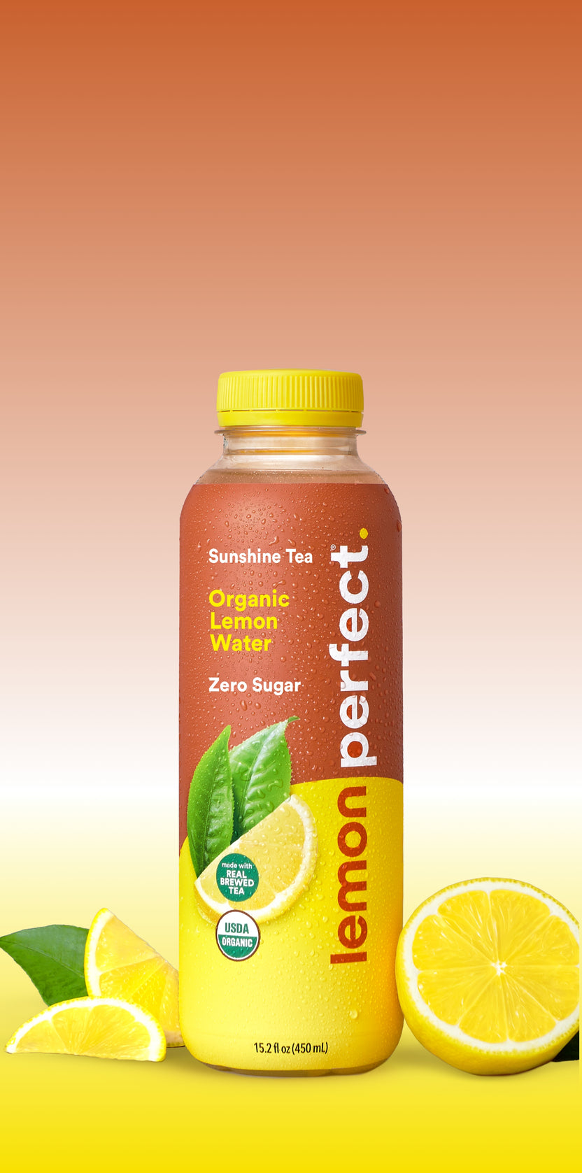 Lemon Perfect - Organic. Zero Sugar. 100% DV vitamin C.