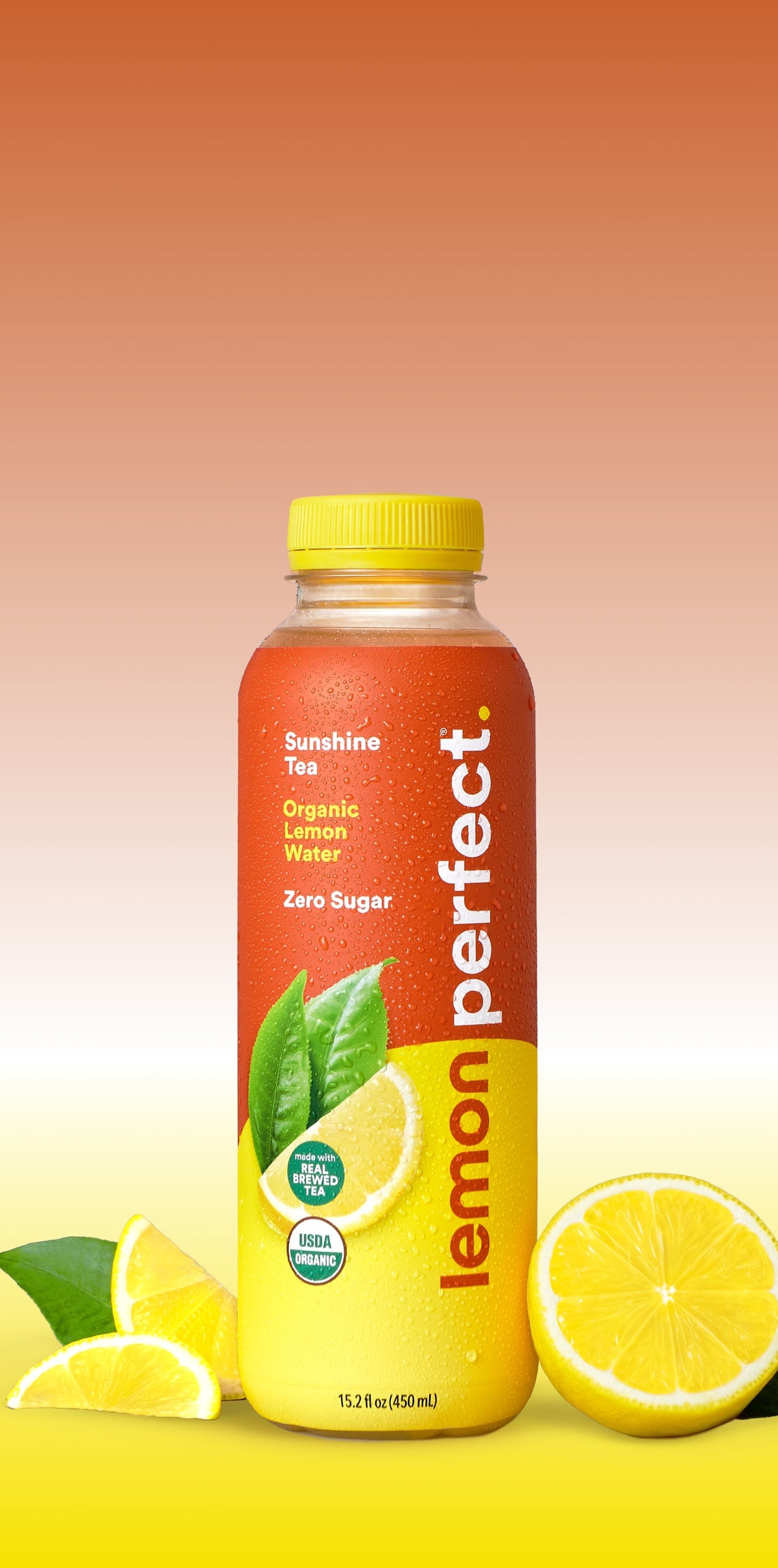 Lemon Perfect - Organic. Zero Sugar. 100% DV vitamin C.