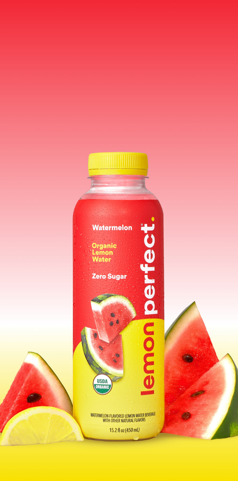 Lemon Perfect - Organic. Zero Sugar. 100% DV vitamin C.